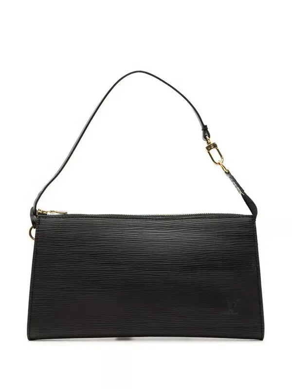 LOUIS VUITTON 2003 Epi Pochette Accessoires Shoulder Bag - Black