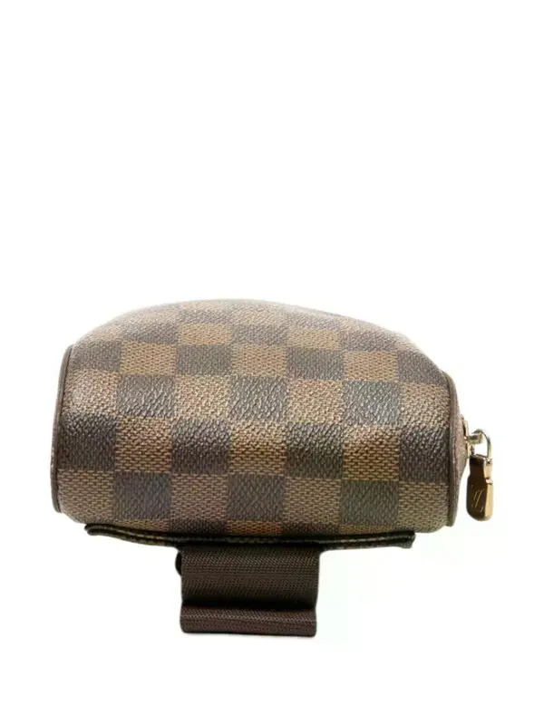 LOUIS VUITTON 2009 Damier Ebene Geronimos Crossbody Bag