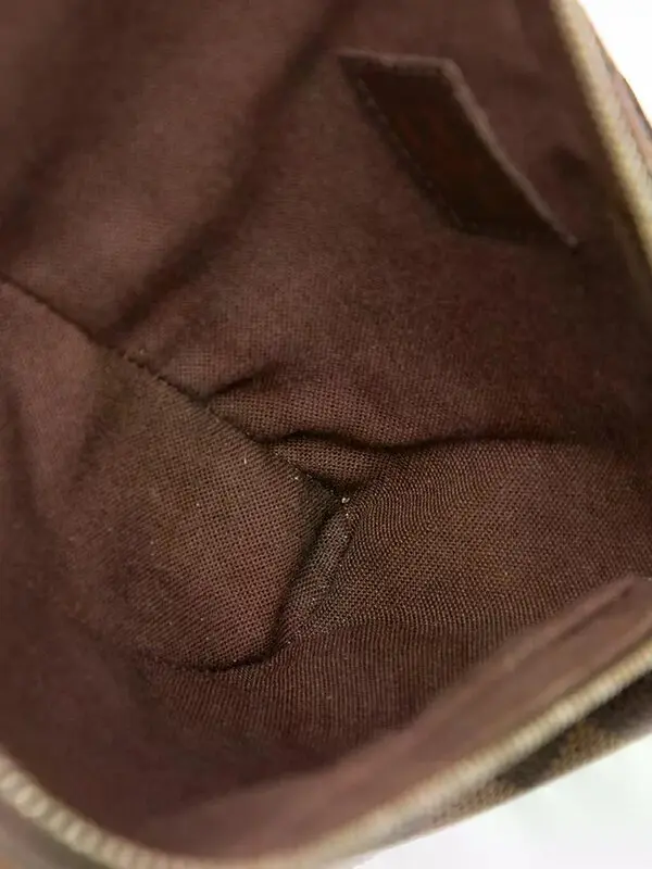 LOUIS VUITTON 2009 Damier Ebene Geronimos Crossbody Bag