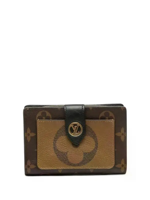 LOUIS VUITTON 2020 Monogram Giant Reverse Juliette Wallet Small Wallets - Brown