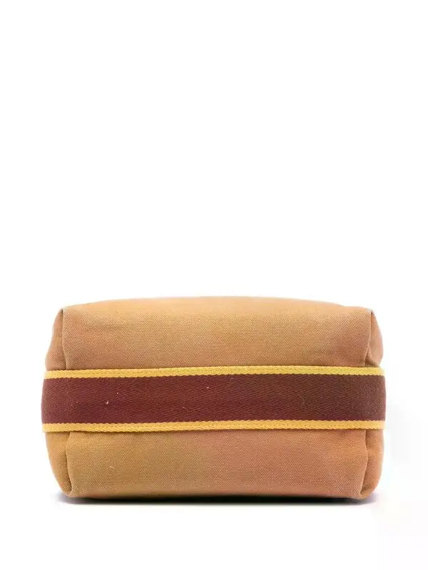 Hermès 2012-2025 Small Toile Bride A Brac Case - Brown