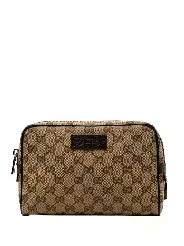Gucci Gg Canvas Belt Bag - Neutrals