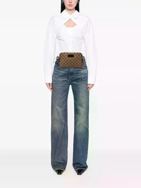 Gucci Gg Canvas Belt Bag - Neutrals