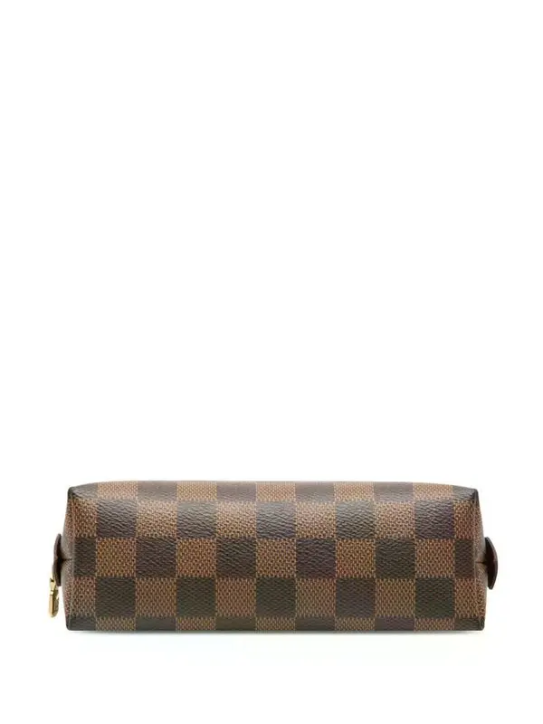 LOUIS VUITTON 2012 Damier Ebene Cosmetic Pouch - Brown