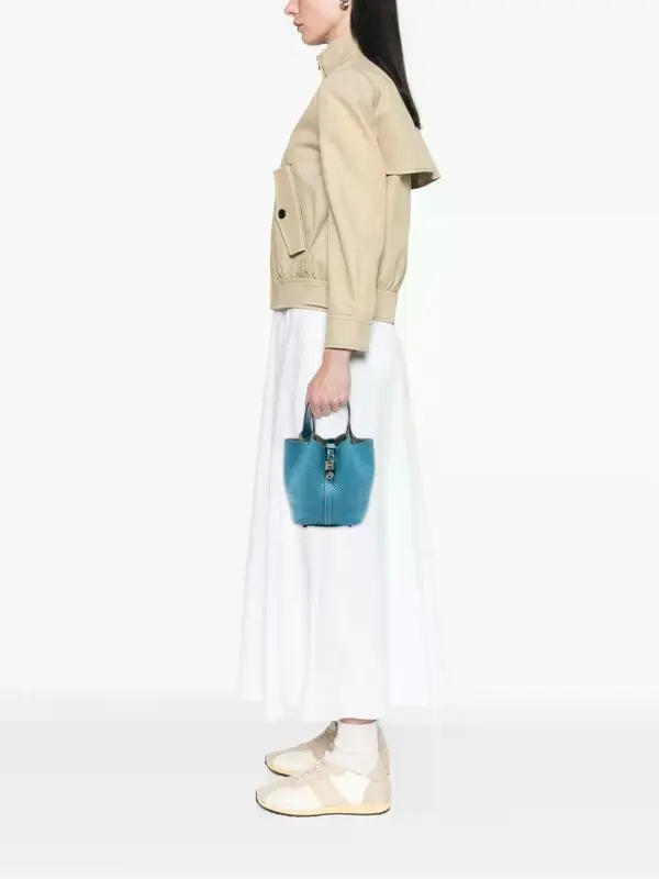 Hermès 2014 Picotin Lock 18 Handbag - Blue