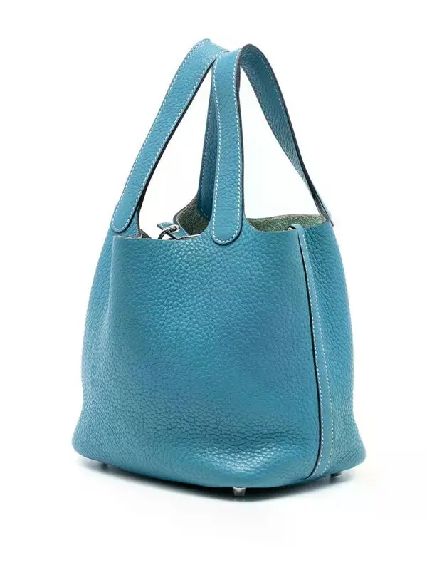 Hermès 2014 Picotin Lock 18 Handbag - Blue