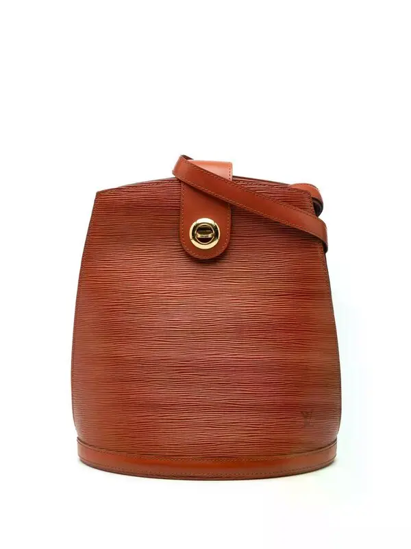 LOUIS VUITTON 1995 Epi Cluny Shoulder Bag - Brown