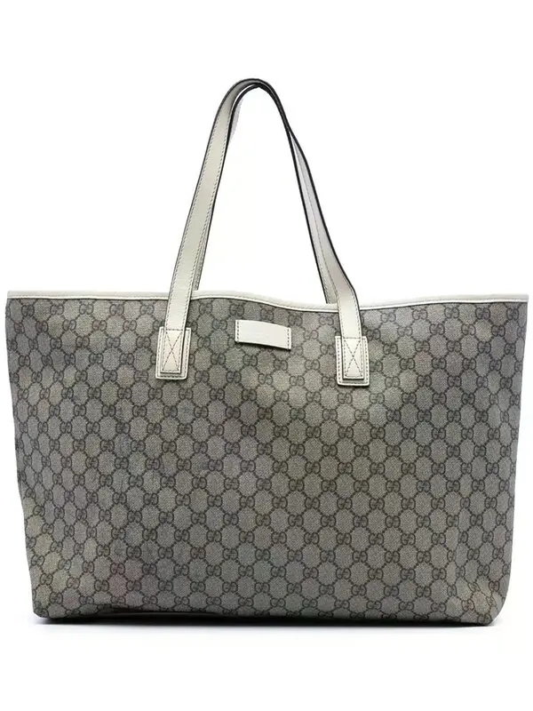 Gucci Gg Supreme Tote Bag - Neutrals