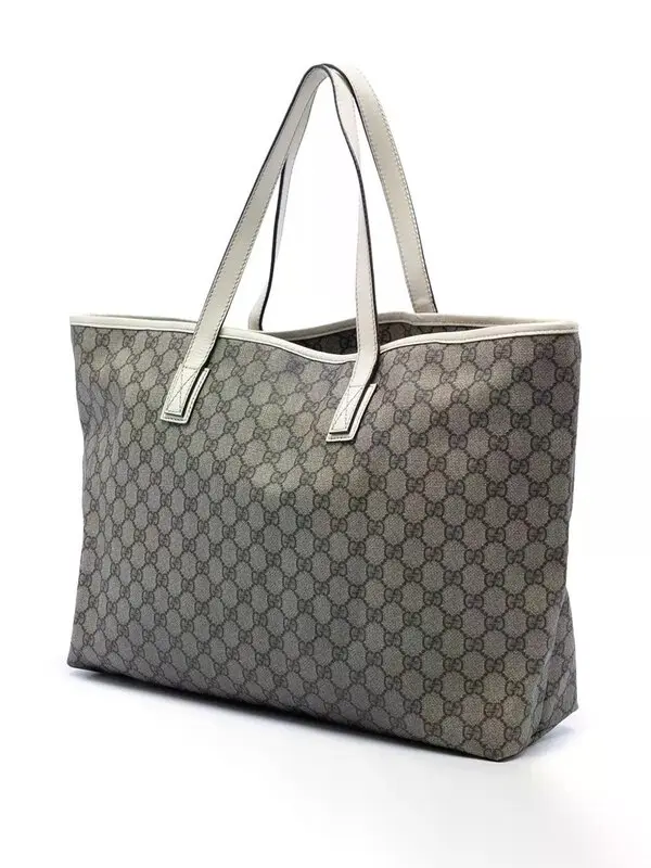 Gucci Gg Supreme Tote Bag - Neutrals