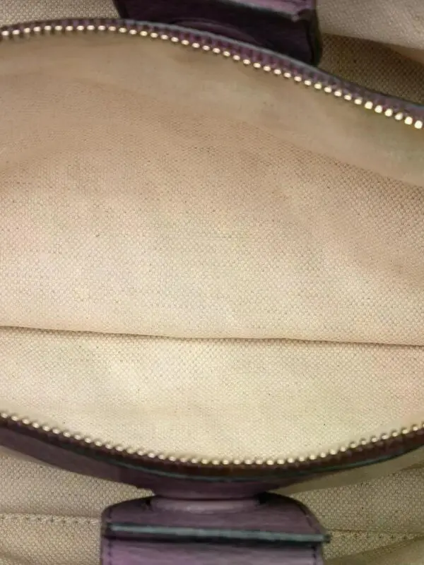 Gucci Bamboo Shopper Satchel - Purple