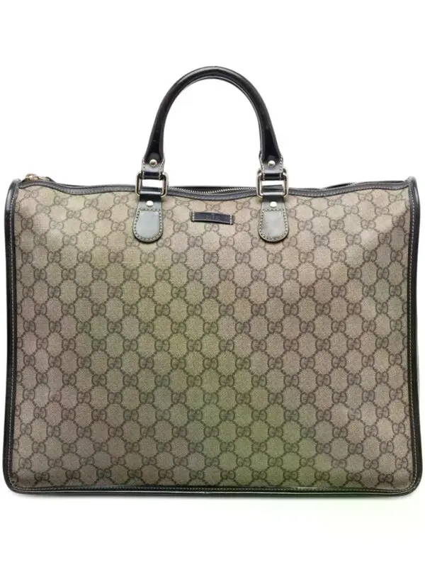 Gucci Gg Supreme Satchel - Neutrals