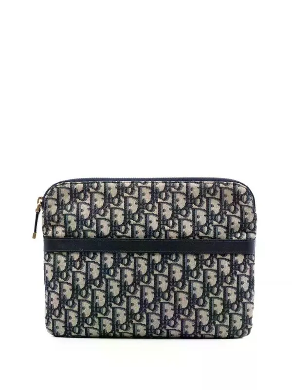 Dior 2019 Oblique Canvas Clutch