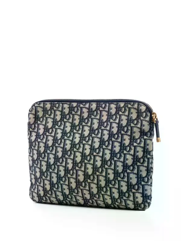 Dior 2019 Oblique Canvas Clutch