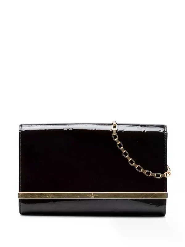 LOUIS VUITTON 2014 Monogram Vernis Ana Satchel - Purple