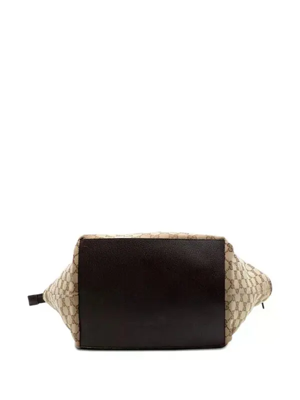 Gucci Gg Canvas Web Tote Bag - Neutrals