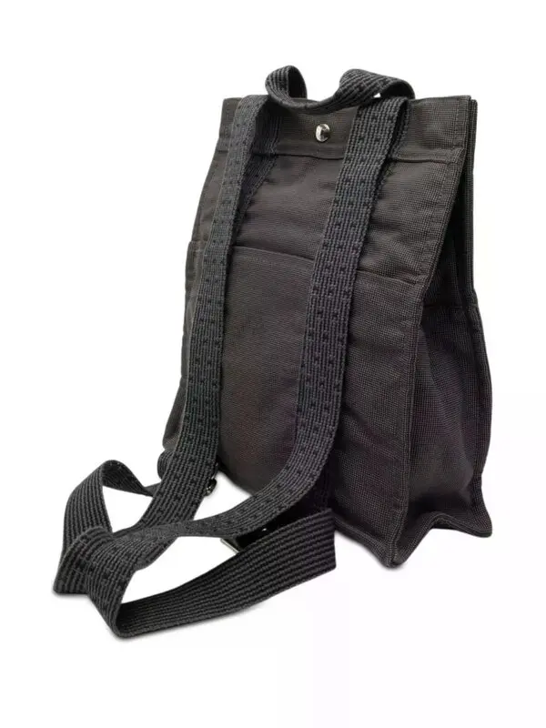 Hermès 1990-2010 Herline Mm Canvas Backpack