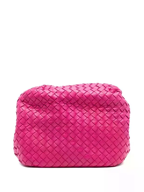 Bottega Veneta Nappa Intrecciato Cube Crossbody Bag