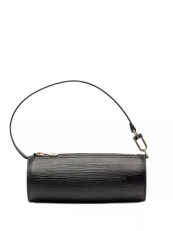 LOUIS VUITTON Epi Pochette Papillon Handbag - Black