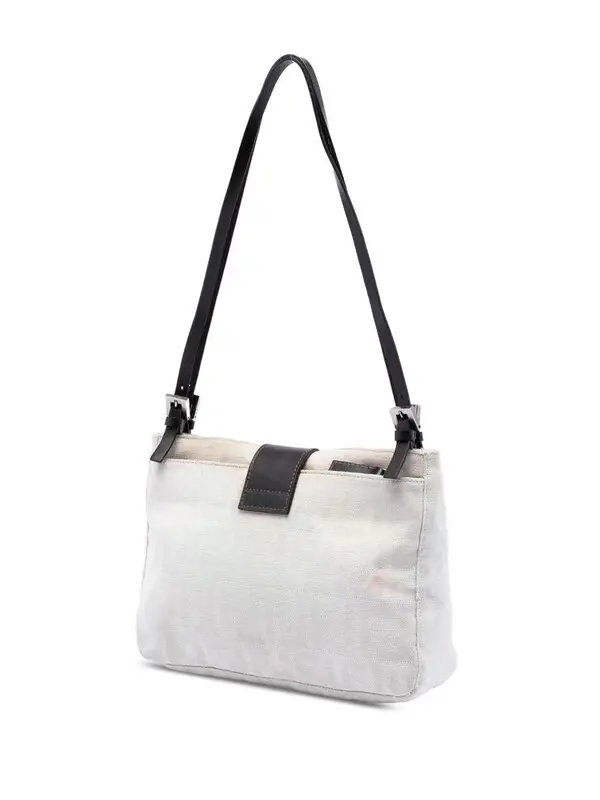 Fendi Zucca Canvas Shoulder Bag