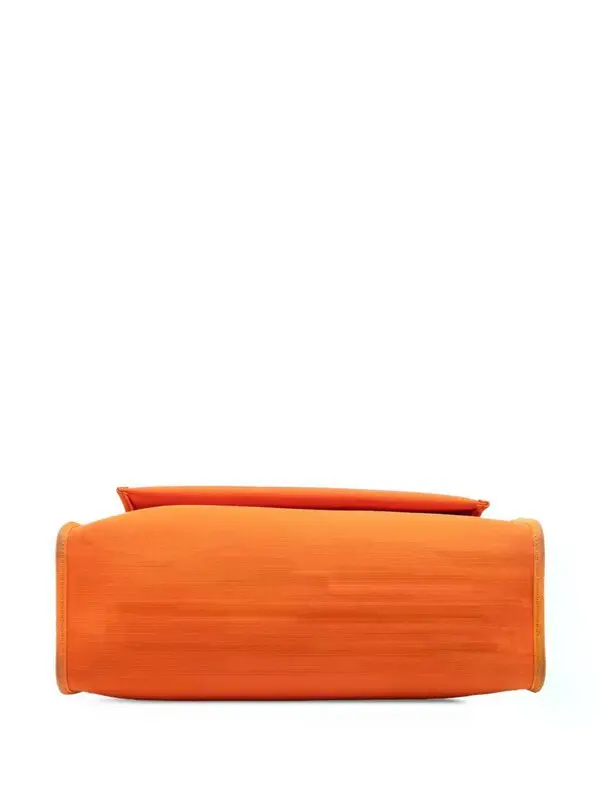 Hermès 2014 Toile Herbag Zip 31 Satchel - Orange