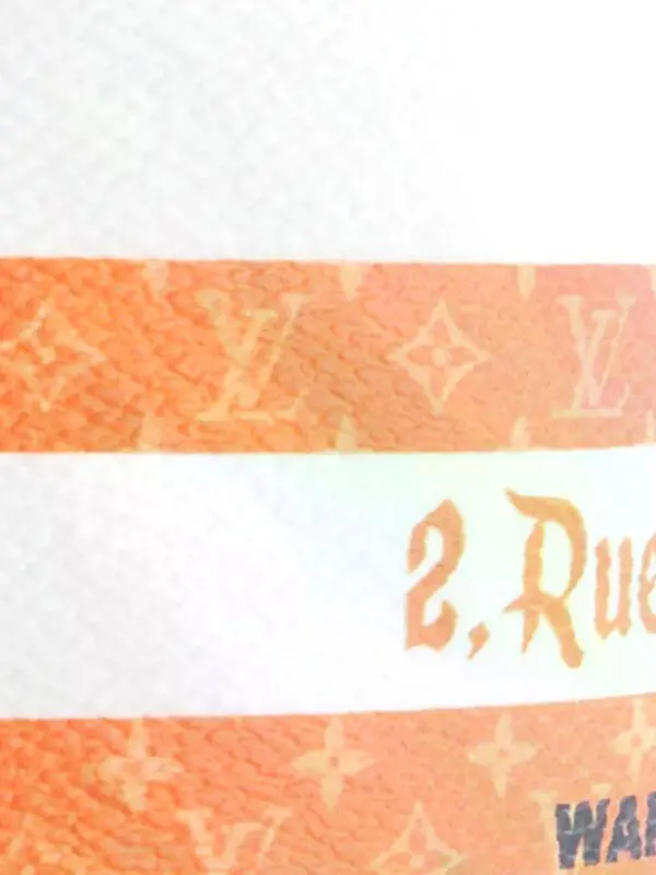 LOUIS VUITTON 2021-2026 Monogram Paint Can Satchel - Orange