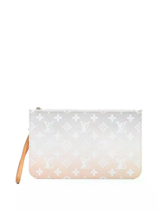 LOUIS VUITTON Monogram The Pool Neverfull Mm Pouch - Pink