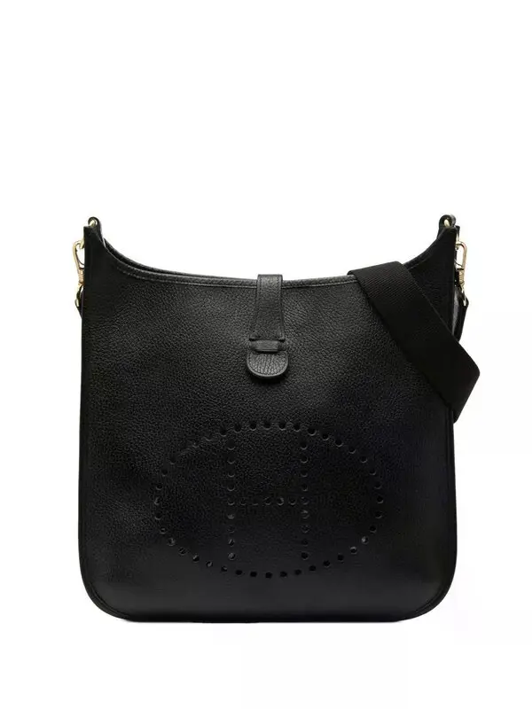 Hermès 1993 Clemence Evelyne I Gm Crossbody Bag - Grey