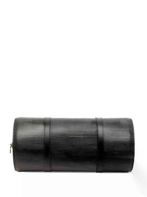 LOUIS VUITTON 2005 Epi Soufflot Handbag - Black