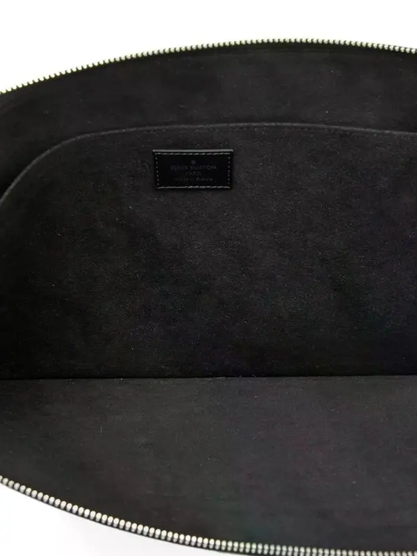 LOUIS VUITTON 2015 Epi Pochette Jour Gm Clutch - Black
