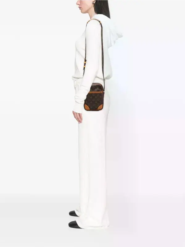 LOUIS VUITTON 2003 Monogram Danube Crossbody Bag - Brown