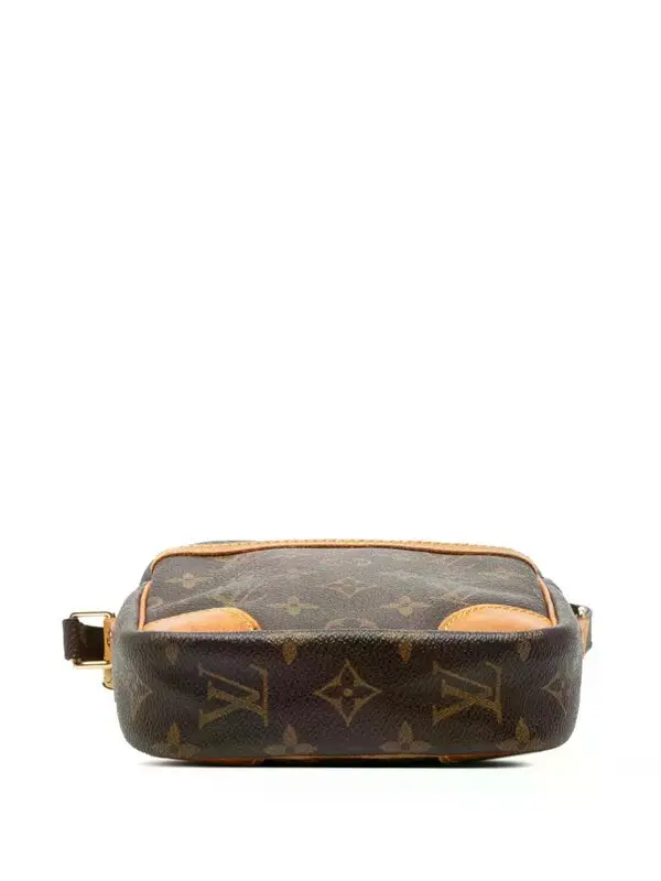 LOUIS VUITTON 2003 Monogram Danube Crossbody Bag - Brown