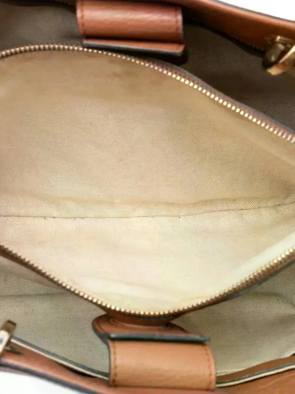 Gucci Medium Calfskin Bamboo Shopper Satchel