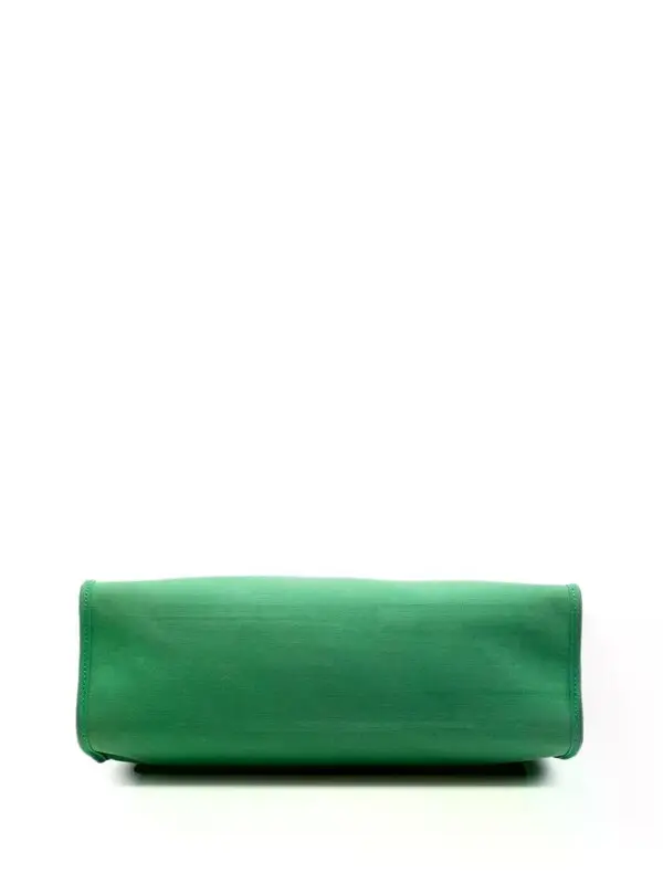 Hermès 2017 Toile Herbag Zip 31 Satchel - Green