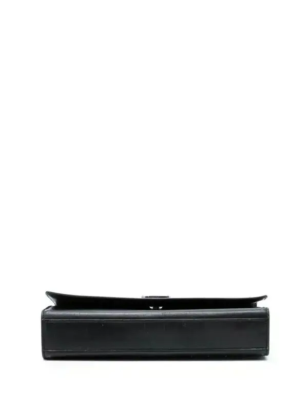 Saint Laurent 2014 Medium Studded Monogram Kate Crossbody Bag - Black