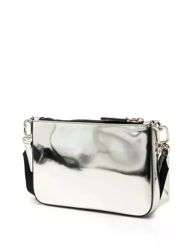 Prada Brushed Leather Re-edition Zip Messenger Bag Crossbody Bag