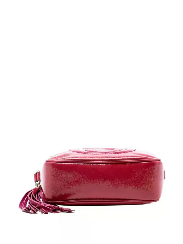 Gucci 2016-2025 Patent Soho Disco Crossbody Bag - Pink