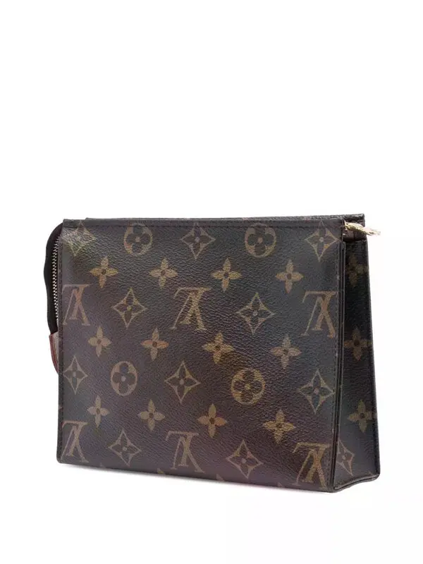 LOUIS VUITTON 2020 Monogram Toiletry Pouch 19 - Brown