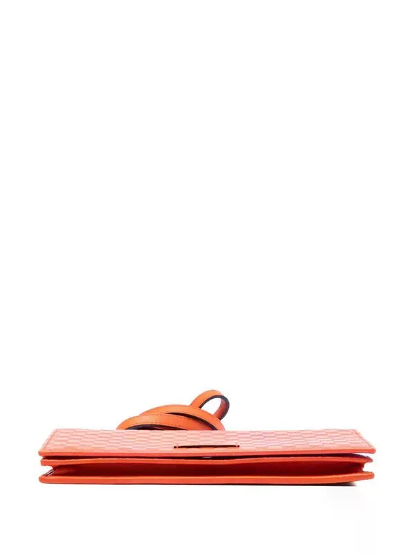 Gucci Microssima Wallet On Strap Crossbody Bag - Orange