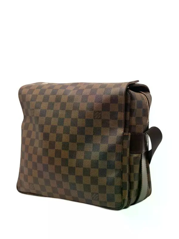 LOUIS VUITTON 2006 Damier Ebene Naviglio Crossbody Bag - Brown