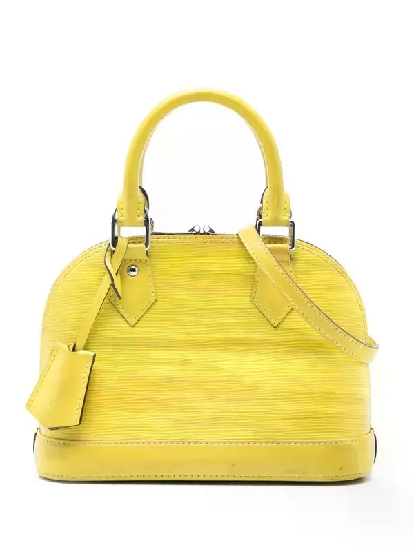LOUIS VUITTON Epi Alma Bb Satchel 2013 - Yellow