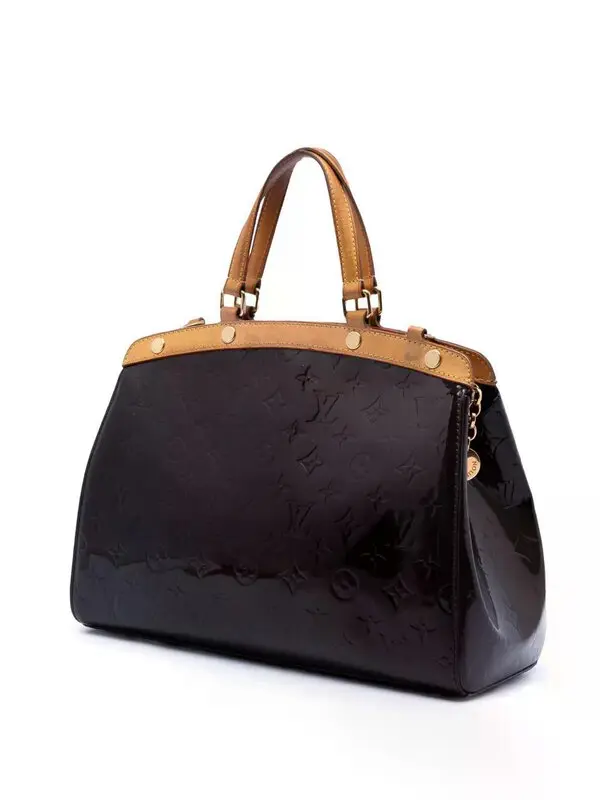 LOUIS VUITTON 2012 Monogram Vernis Brea Pm Satchel