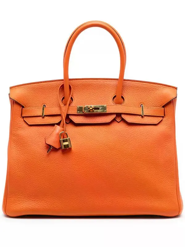 Hermès 2011 Birkin 35 Handbag - Orange