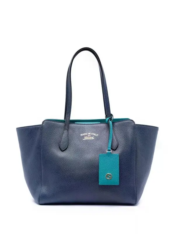 Gucci Calfskin Swing Tote Bag