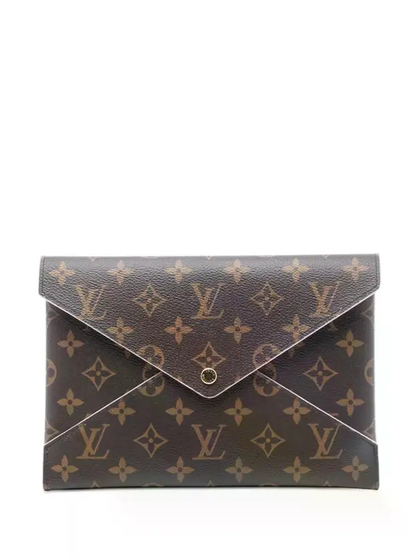 LOUIS VUITTON 2018 Monogram Pochette Kirigami Set Clutch Bag - Brown