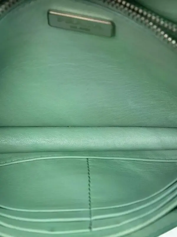 Prada Saffiano Wallet On Strap