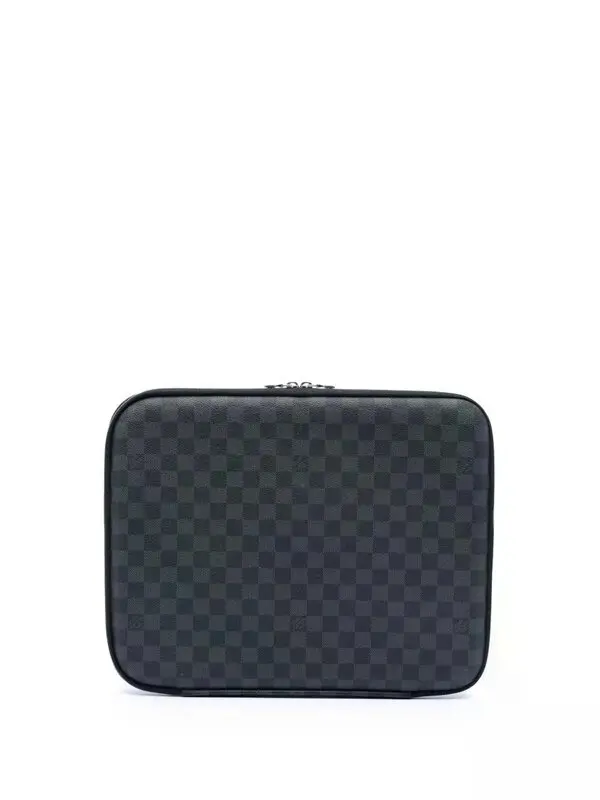 LOUIS VUITTON 2009 Damier Graphite Horizon Laptop Sleeve - Black