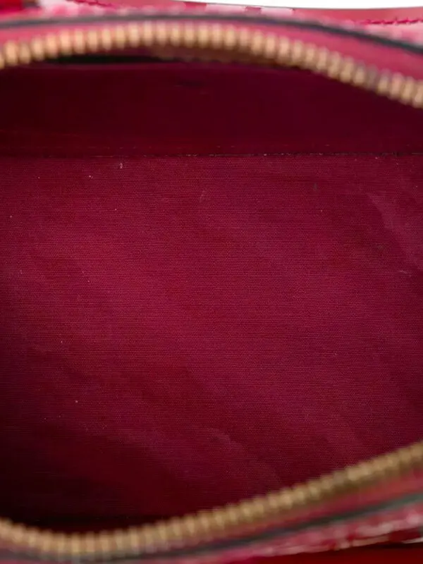 LOUIS VUITTON Monogram Vernis Alma Bb Satchel