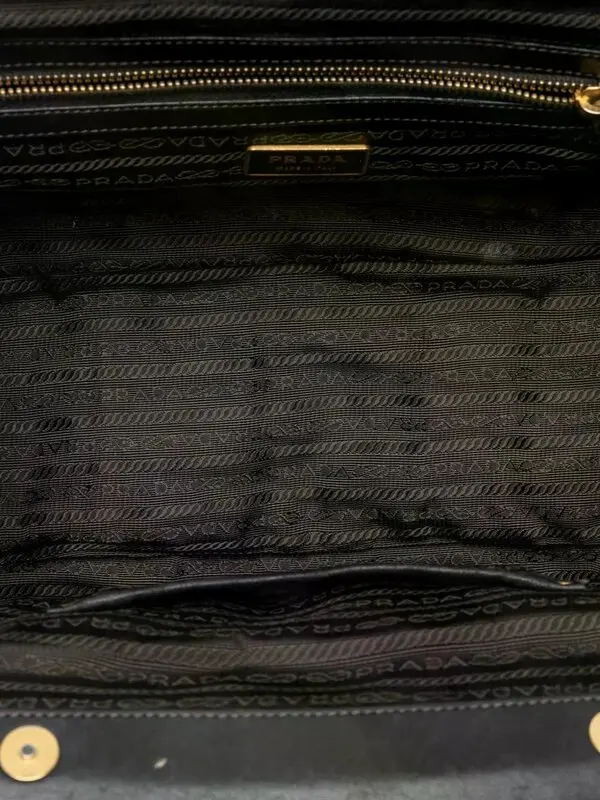 Prada 2013-2026 Tessuto Gaufre Frame Handbag
