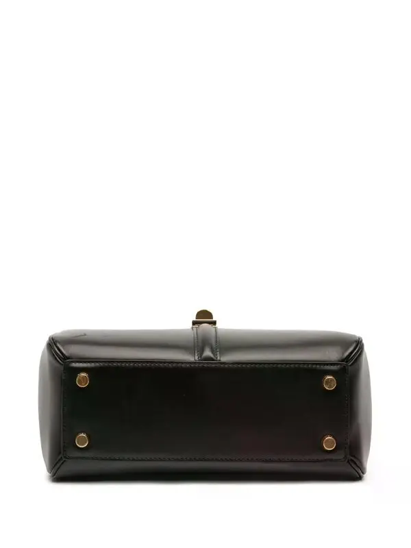 Celine 2019 Small Leather 16 Satchel - Black