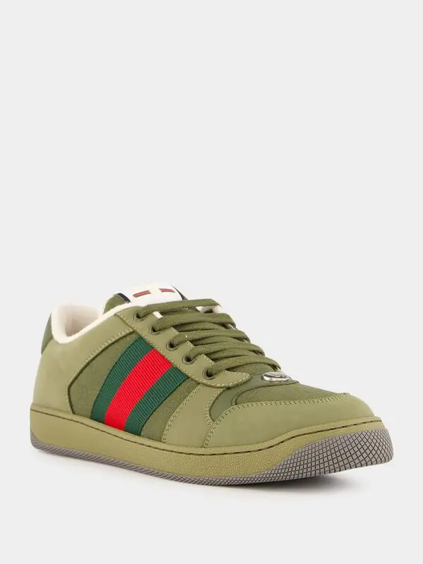 Gucci Gg Screener Sneakers - Green